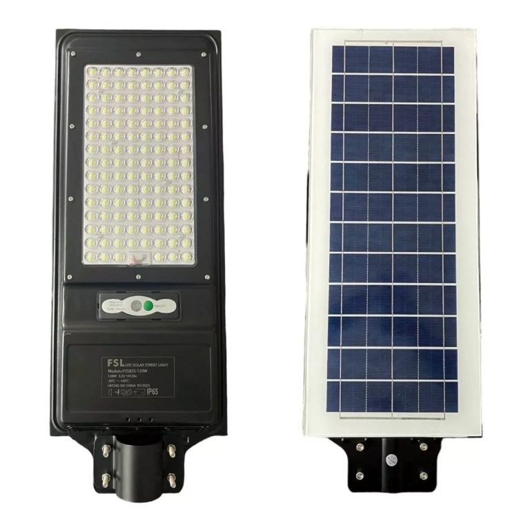 Foco Led Solar Luminaria Publica Integrada 120w 6500k FSL – POWER LED ...