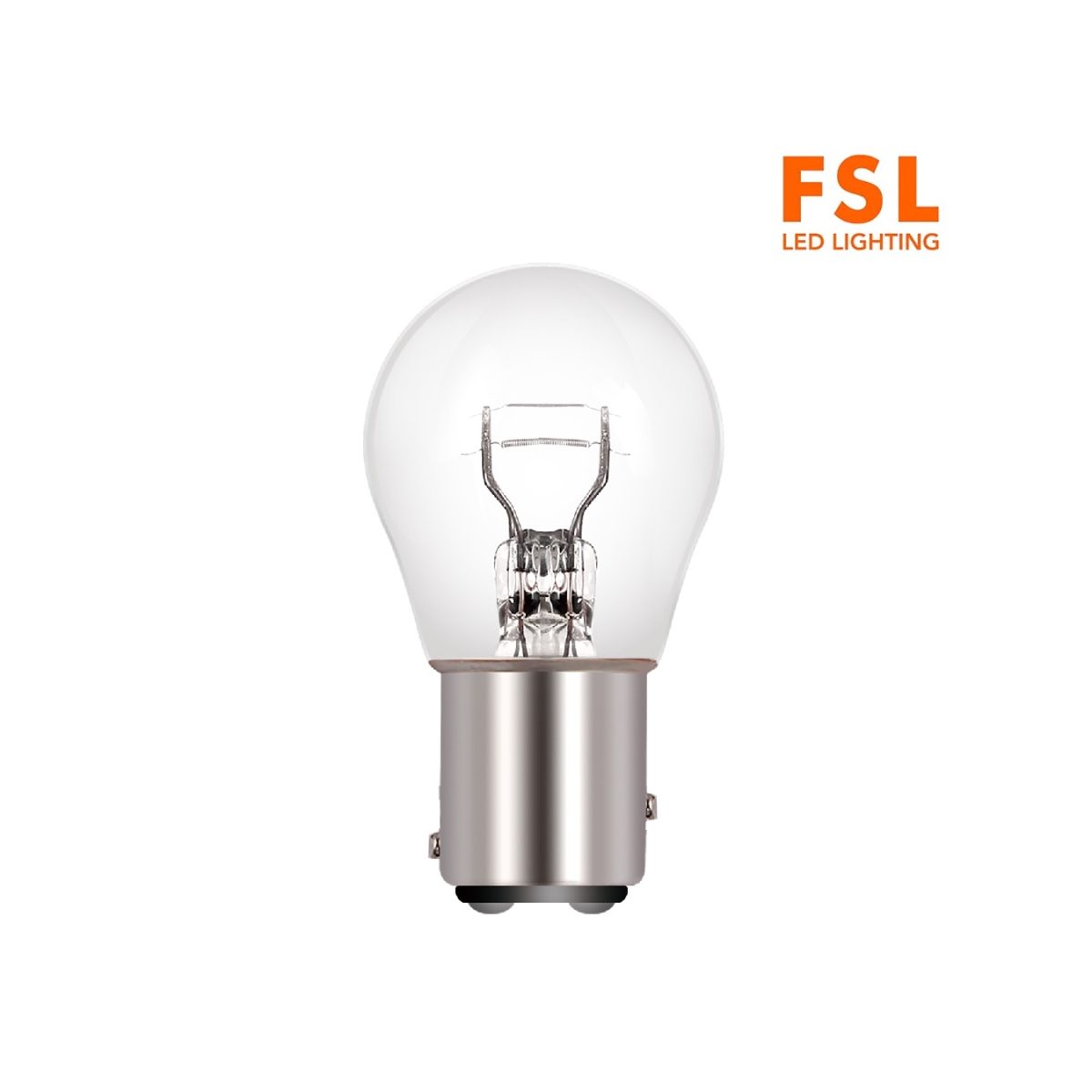 Ampolleta S25 2 Contanctos Pata Dispareja 12V 21/5W (BAY15d) FSL – POWER LED CHILE SPA